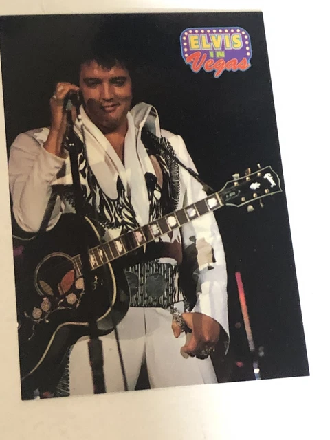 ELVIS PRESLEY THE Elvis Collection Trading Card #454 Elvis In White ...
