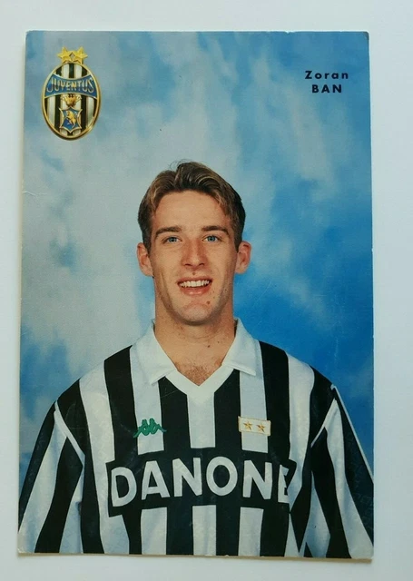 CARTOLINE SPORTIVE JUVENTUS zoran ban formato grande anni '90 EUR 4,50 ...
