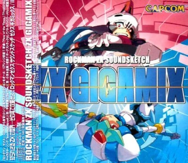 ROCKMAN MEGA MAN ZX Soundsketch ZX Gigamix Capcom GAME MUSIC CD NEW ...