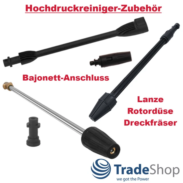 LANZE DRECKFRÄSER ROTIERENDE Rotordüse für Kärcher K2-K7 Hochdruckreiniger EUR 14,90 - PicClick DE