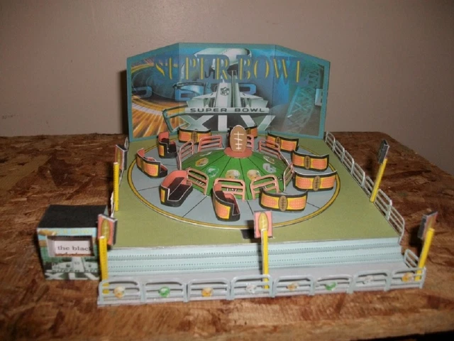 FAIRGROUND MODEL OO Scale Model Funfair 00 Gauge Built Superbowl ...