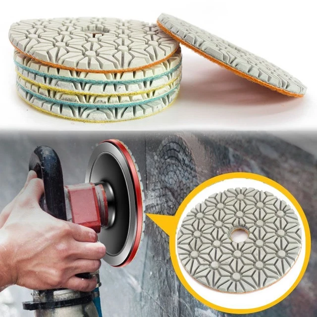 STEPS SANDING WHEEL Abrasive Wet/Dry Grinding Pad Diamond Soft ...