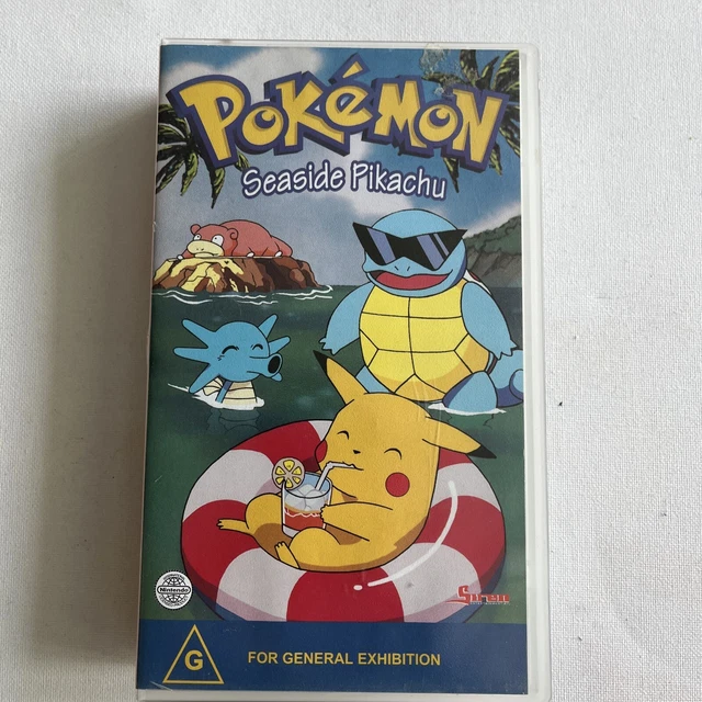 POKEMON VHS PIKACHU PARTY Vhs Pikachu Vhs Pokemon Anime VHS Pokemon TV ...