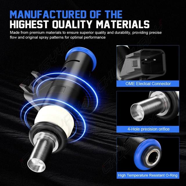 X4 2026 NEW Fuel Injectors Fit For 2009-2019 Dodge Journey 2.4L I4 ...