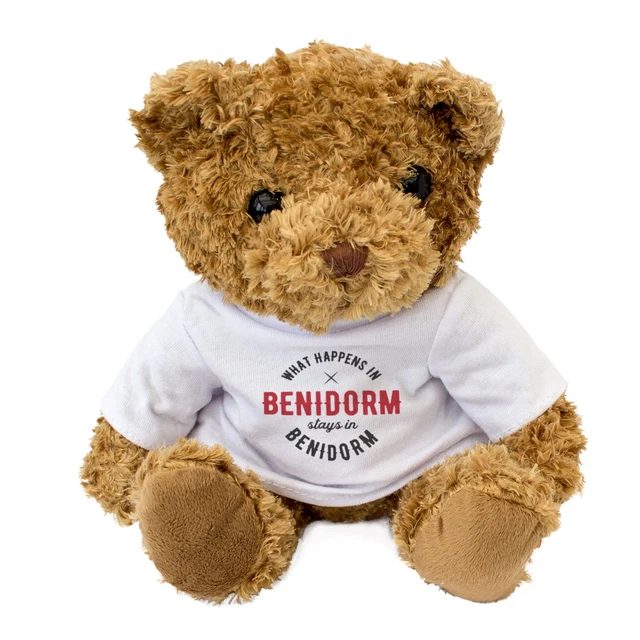 CE QUI SE Passe À Benidorm Reste À Benidorm - Ours En Peluche - Cadeau ...