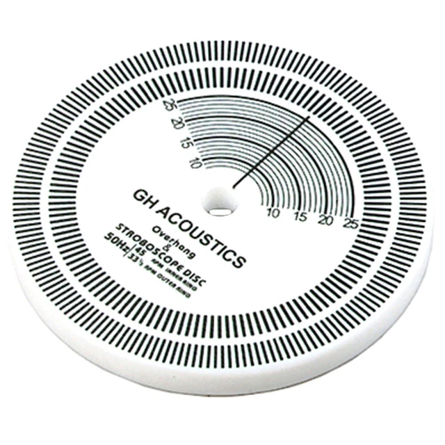 VINYL RECORD SPEED Tester Record Head Calibration and Rotational Speed ...