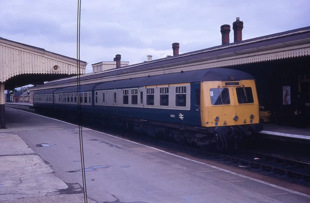 ORIGINAL SLIDE . BR Class 120/1 Swindon Cross Country DMU W50711 ...