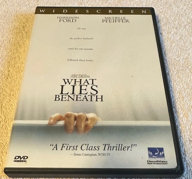 WHAT LIES BENEATH - 2000 Dvd - Widescreen - Harrison Ford - Horror £8. ...