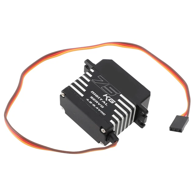 RC SERVO BLACK 75kg High Torque Brushless Full Metal With Servo Arms ...