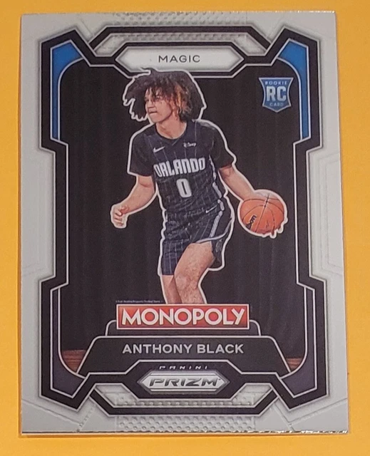 ANTHONY BLACK 2023-24 Panini Monopoly Prizm Base Rookie RC Magic #66 ...