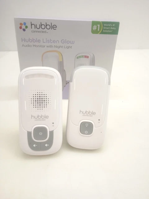 HUBBLE CONNECTED LISTEN Glow baby monitor, connettività wireless DECT ...