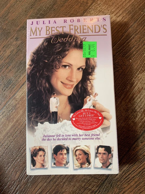 My Best Friends Wedding Movie Vhs 1997 Julia Roberts Cameron Diaz 5343
