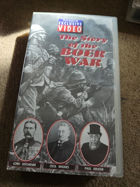 THE STORY OF the BOER WAR - VHS Video 1993 CASTLE Vision (CVI 1576) £6. ...