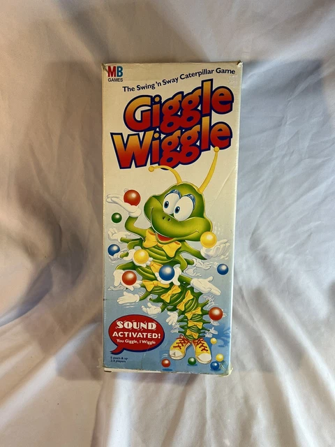 ULTRA RARE 1992 MB Games Giggle Wiggle. Tall Box. Complete. VGC £29.99 ...