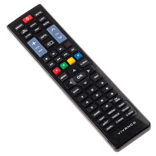 TÉLÉCOMMANDE ORIGINALE VIVANCO RR 220 / Testée EUR 15,48 - PicClick FR