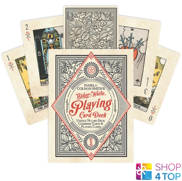 Rider Waite Playing Cards Deck Us Games Systems Smith Tarot New £30 24