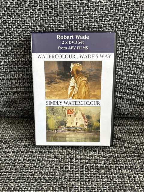 ROBERT WADE WATERCOLOUR Wade's Way & Simply Watercolour DVD APV Films £ ...