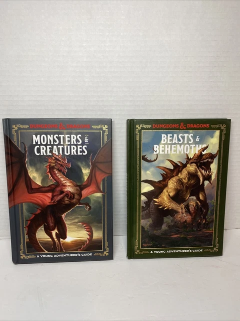 D&D, BEASTS & Behemoths + Monsters & Creatures: A Young Adventurer's ...