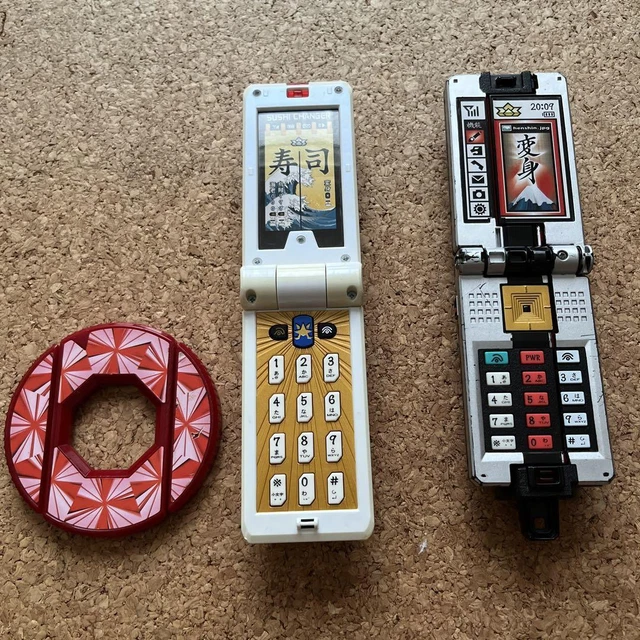 POWER RANGERS SHINKENGER SAMURAI Morpher DX SHODOPHONE cambiasushi ...
