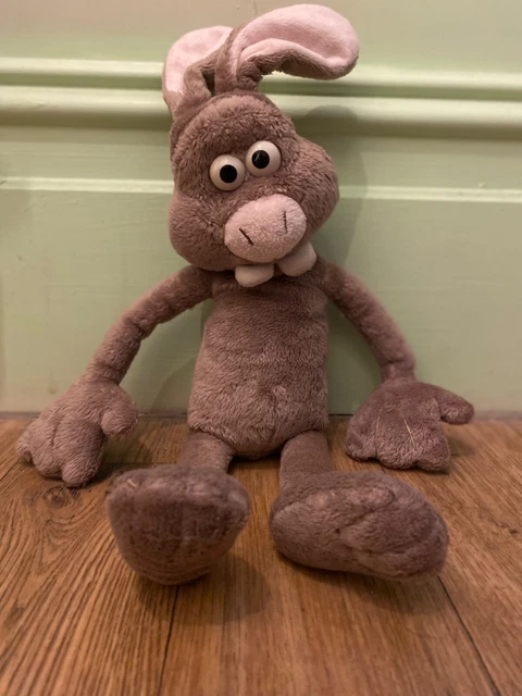 WALLACE & GROMIT The Curse of the Were-Rabbit HUTCH Plush Soft Toy ...