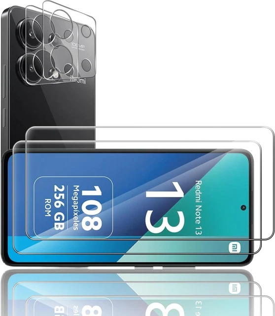 FOR XIAOMI REDMI Note 13 4G Tempered Glass Screen Protector & Camera ...