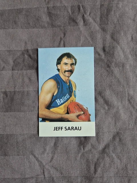 SANFL WEST TORRENS Eagles 1984 Big Ben Jeff Sarau Football Card $35.00 ...