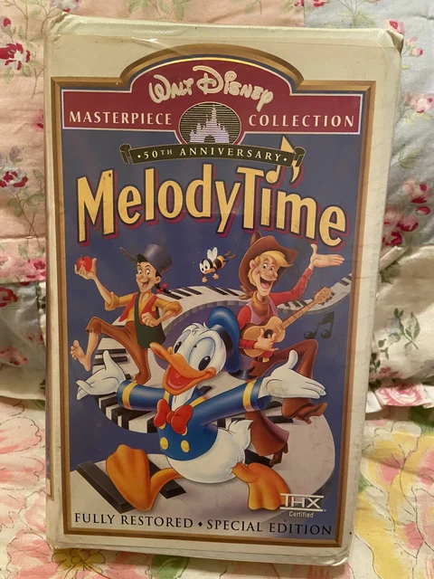 MELODY TIME WALT Disney Masterpiece Collection(VHS, 1998 50TH ...