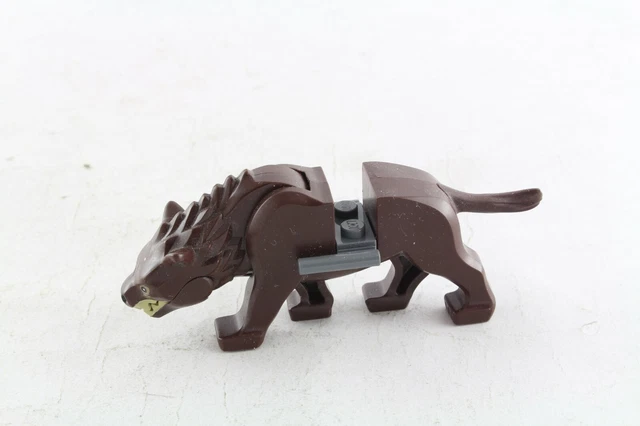 LEGO WARG BROWN Wolf Black Nose Mirkwood Elf Army 79012 Hobbit Lord Of ...