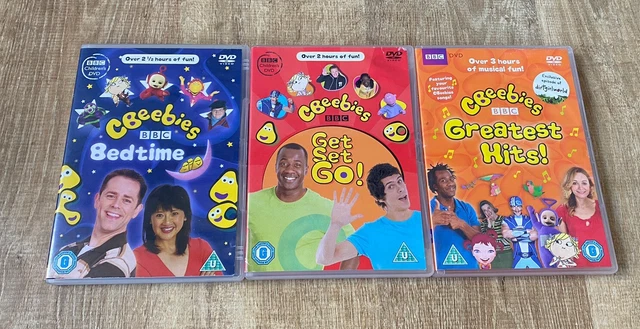 CBEEBIES EARLY 2000S DVD Bundle Get Set Go, Bedtime, Greatest Hits BBC ...