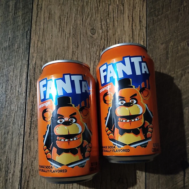 2025 FIVE NIGHTS AT FREDDY'S 2 LE FANTA FREDDY FAZBEAR 12oz CAN SEALED ...