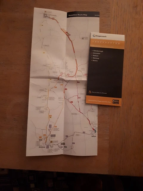 STAGECOACH EAST MIDLANDS: Bassetlaw routes timetable and map September ...