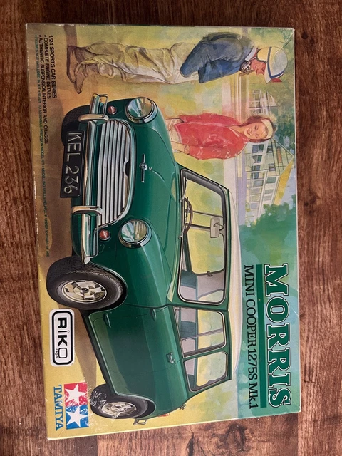 VINTAGE TAMIYA 1/24TH scale Morris Mini Cooper 1275S Mk.1 model kit £31 ...
