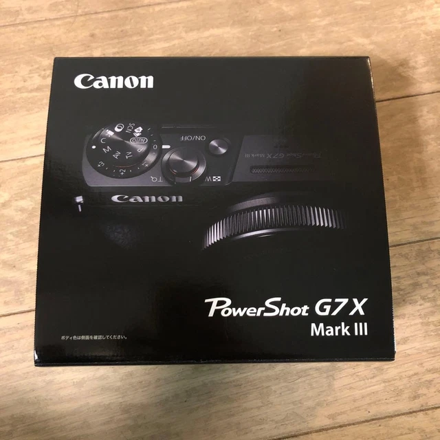CANON POWERSHOT G7X Mark III Camera Black No Customs Fees US $2,829.81 ...
