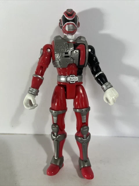 POWER RANGERS SPD Patrol Red Ranger Talking Action Figure 5.5" Bandai ...