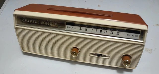 RARE: CHANNEL MASTER Six Model 6528 Transistor Radio With Original ...