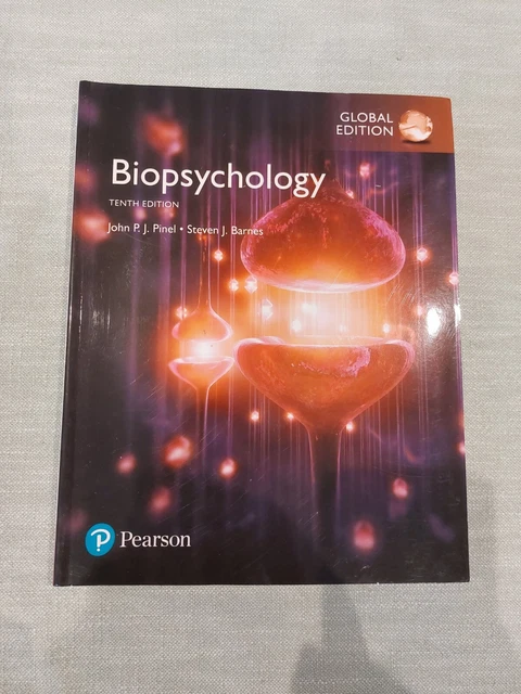 BIOPSYCHOLOGY TENTH EDITION Global Edition Pearson £25.00 - PicClick UK