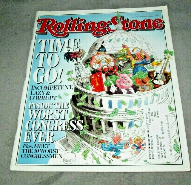 ROLLING STONE MAGAZINE November 2006 Congress £4.42 - PicClick UK