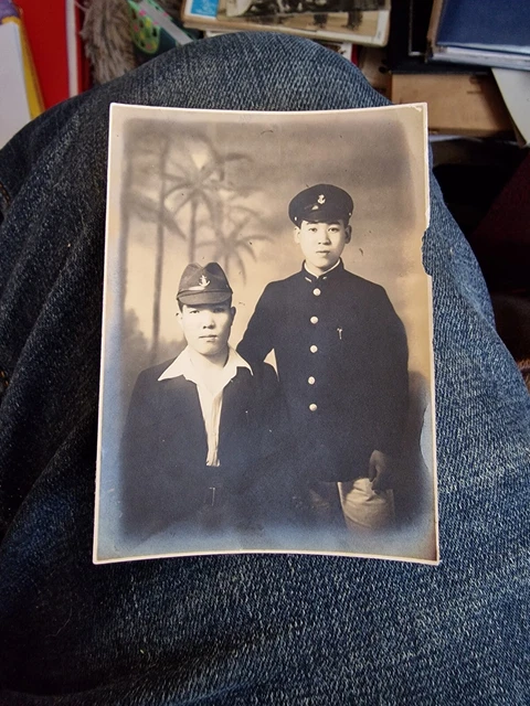 WW1 IMPERIAL JAPANESE NAVY SAILORS IN UNIFORM. WW1 PHOTO 10x7cm EUR 3 ...