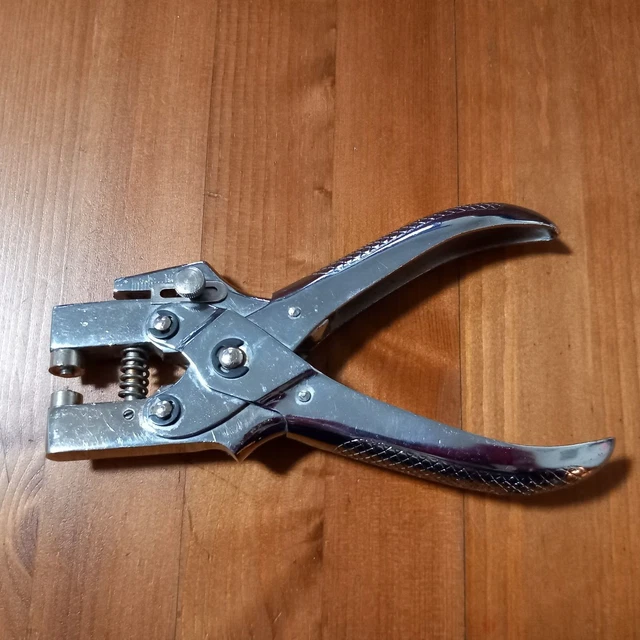 VECCHIA PINZA PINZA forata pinza per rivetti pinza per occhielli pressa ...