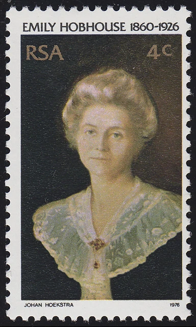 SOUTH AFRICA / RSA: Emily Hobhouse - Human Rights Activist & Portrait ...