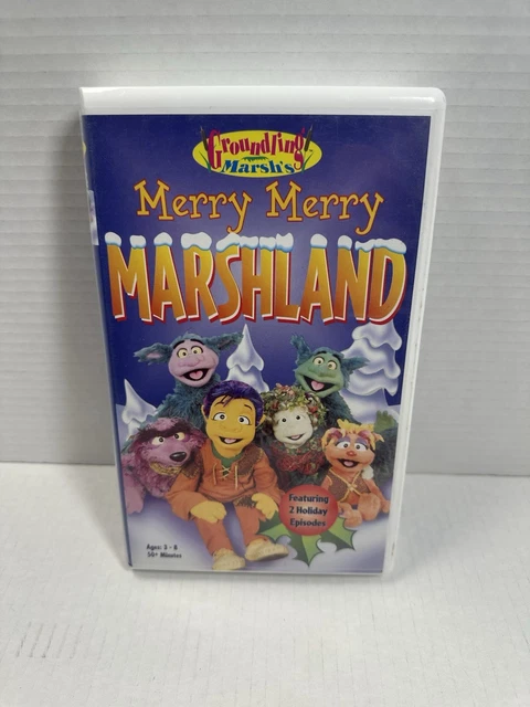 GROUNDLING MARSH'S MERRY MERRY MARSHLAND VHS Clamshell YTV Canadian ...