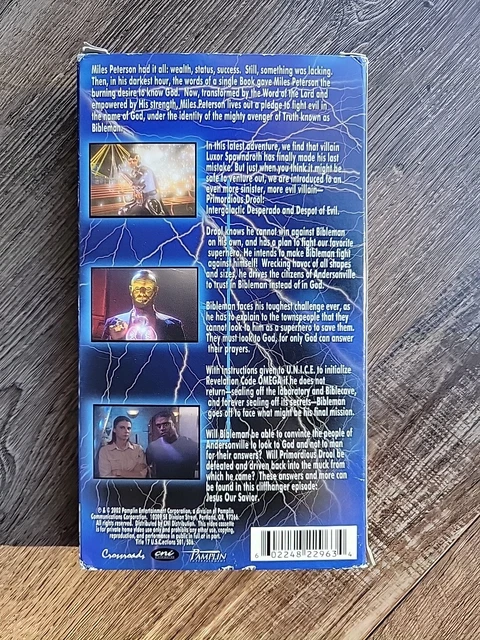THE BIBLEMAN ADVENTURE Jesus Is Our Savior Part One Christian VHS (2002 ...