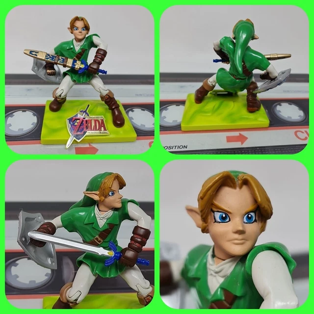 THE LEGEND OF zelda ocarina of time link figure nintendo power joyride ...