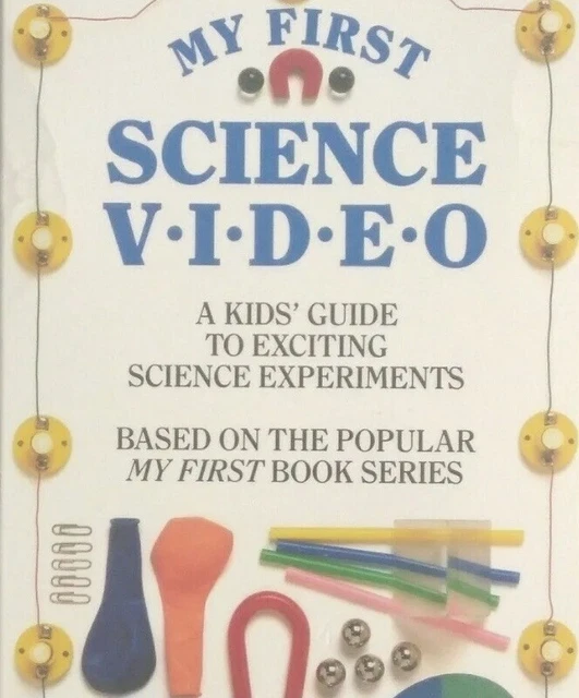 MY FIRST SCIENCE Video SONY KIDS RARE VHS Scientific Experiments ...