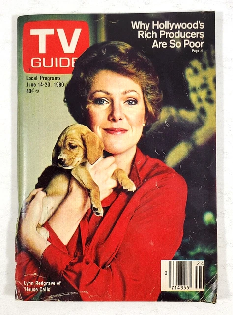 1980 TV GUIDE June 14-20 Lynn Redgrave House Calls TV Show Economics No ...