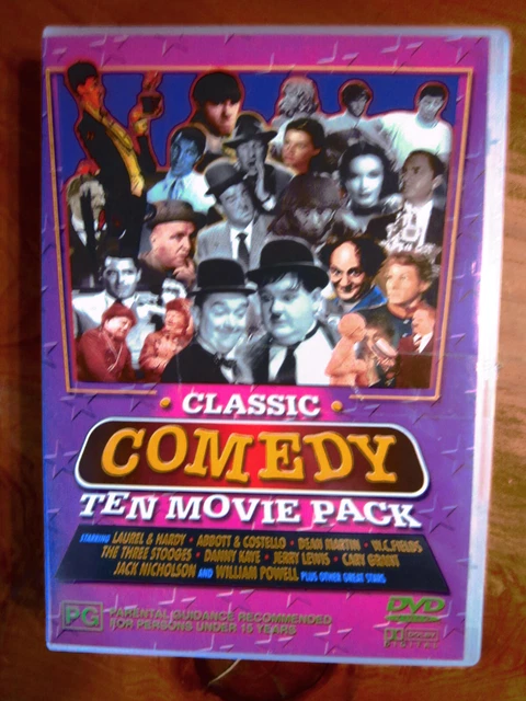 DVD TELEVISION Classics Comedy Ten Movie 4 Disc Box Set Great ** Must ...