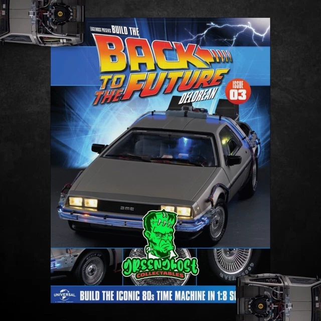 EAGLEMOSS / FANHOME BTTF DELOREAN ISSUE 3 - Rad, Reifen, Felge und ...
