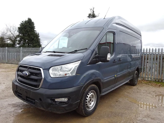 2021 71 REG Ford Transit 350 Trend Ecoblue Diesel Van Damaged Salvage £ ...