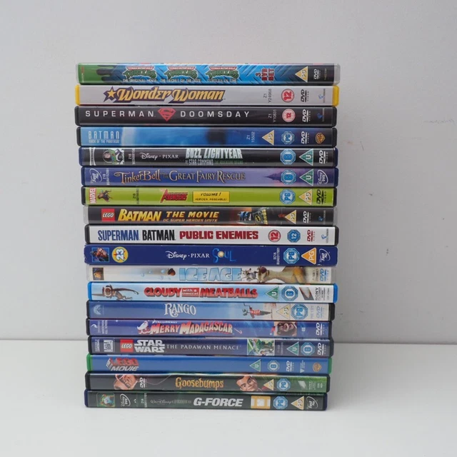 DVD BUNDLE. CHILDREN'S Family, Kids, Job Lot 18 x DVDs £9.95 - PicClick UK