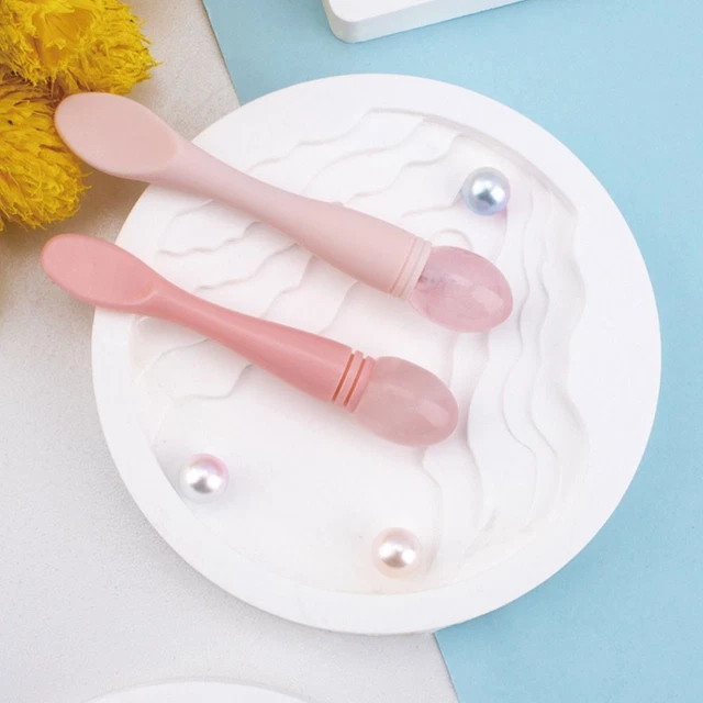MINI FACE MASK Spoon Skin Tightening Jade Eye Cream Stick Women EUR 3 ...